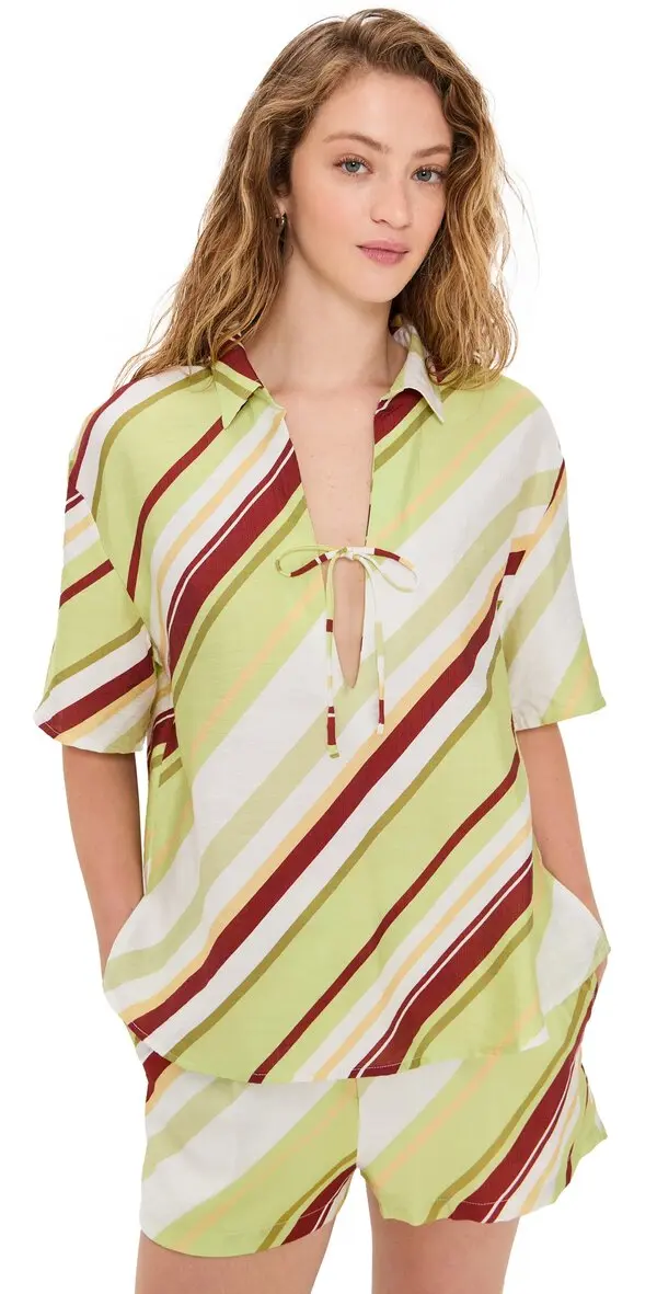 SEVEN WONDERS Florence Striped Top