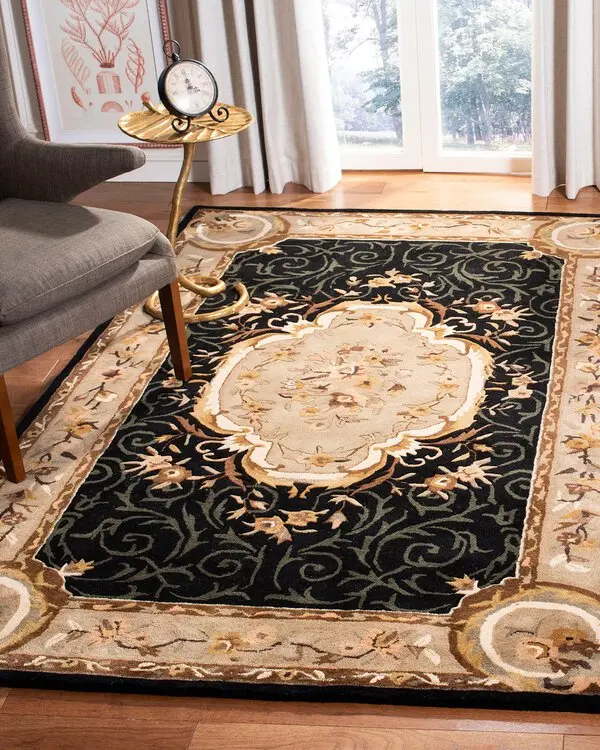 SAFAVIEH Aubusson Night Rug, 3' X 8