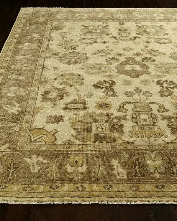 EXQUISITE RUGS Kersey Oushak Rug, 6' X 9