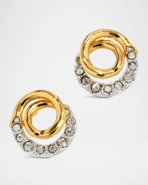 Alexis Bittar Solanales Spiral Stud Earrings