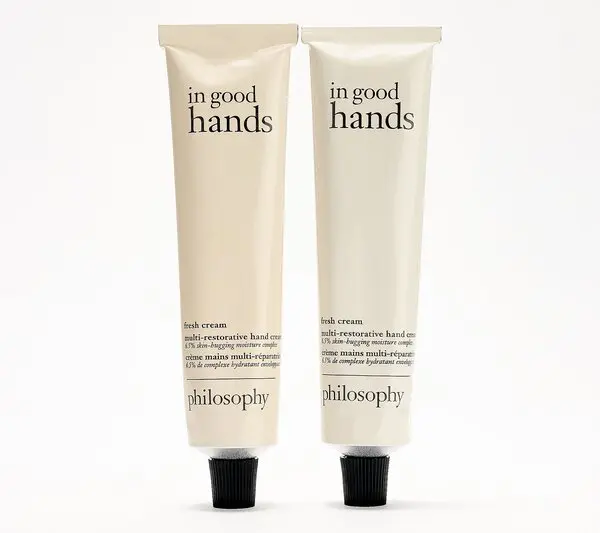 PHILOSOPHY In Good Hands Restorative Hand Cream 2.5oz Duo