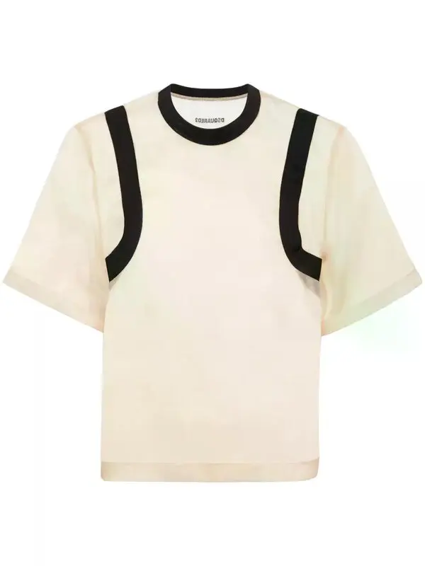 Dsquared2 Stripe-detail T-shirt