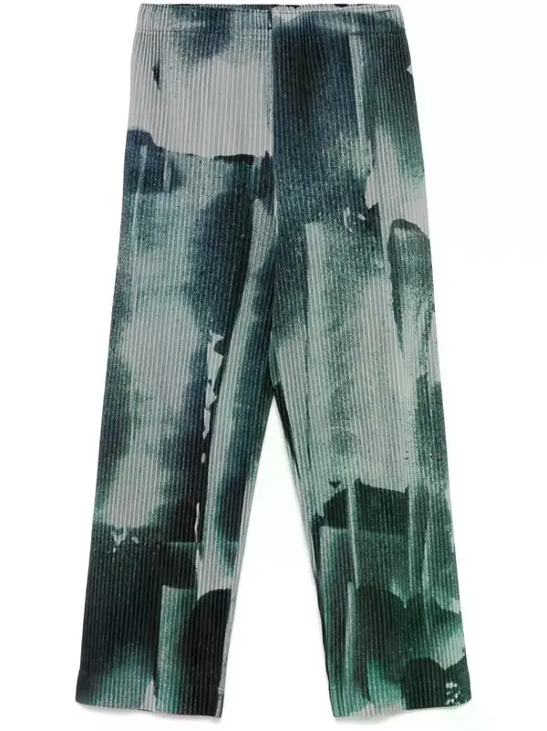 Issey Miyake Wind Walk Trousers - Blue