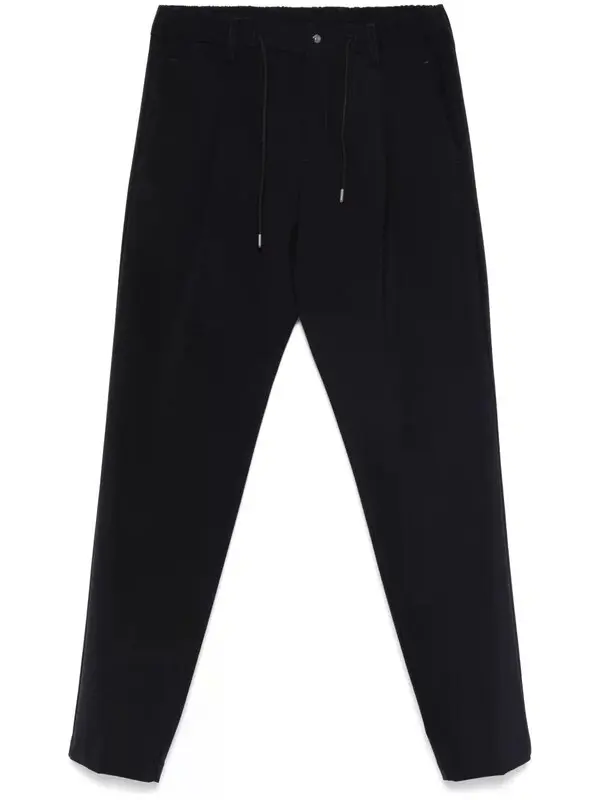 MONTECORE Tapered Trousers - Black