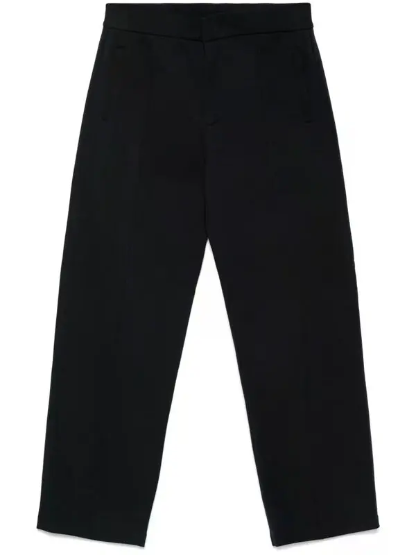 Emporio Armani Twill Trousers - Blue