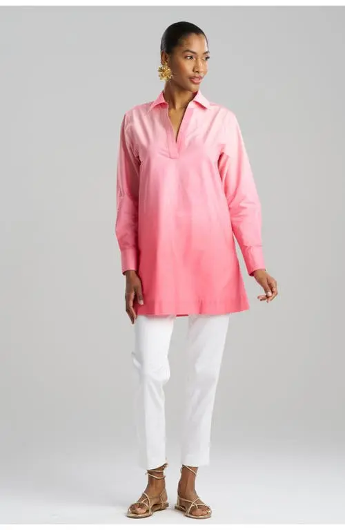 Natori Akari Oversized Shirt - Flamingo