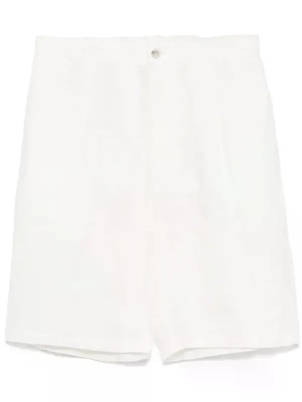 HEVO Linen Shorts - White