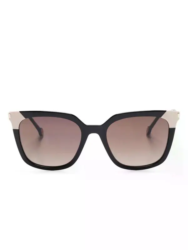 Carolina Herrera Square-frame Sunglasses - Black