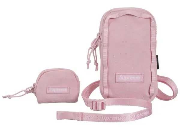 Supreme Camera Bag With Mini Pouch - Light Pink