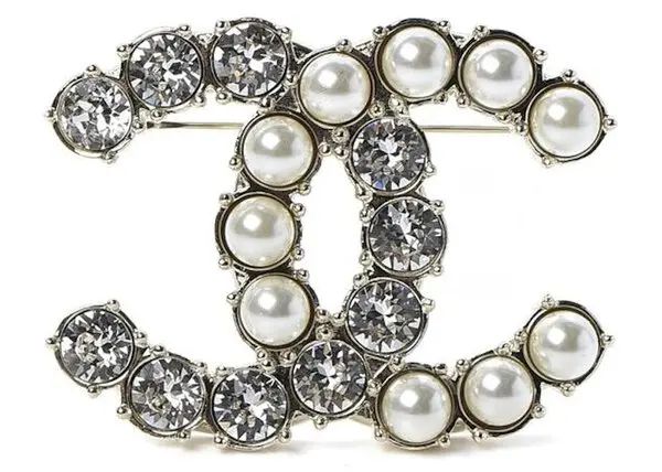 Chanel Crystal Brooch
