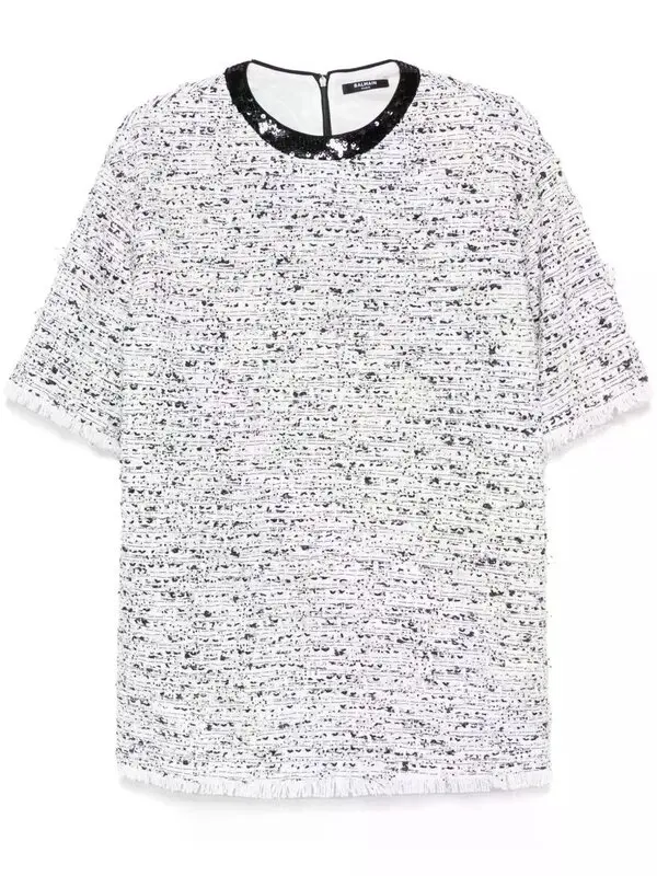 Balmain Tweed Top