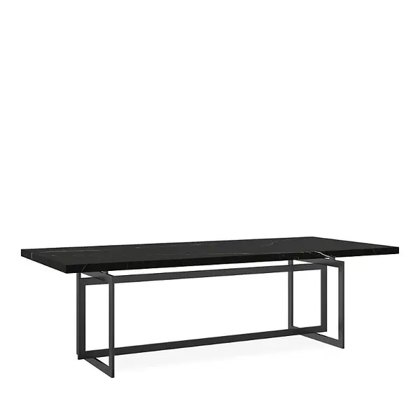 CARACOLE Wish You Were Dining Table - Deep Bronze/nero Marguia