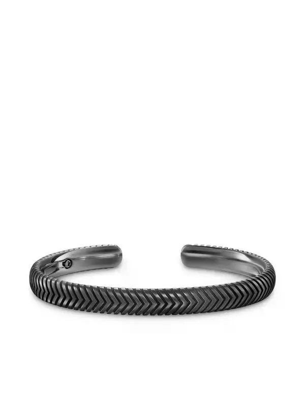 David Yurman Chevron Cuff Bracelet - Mta Black