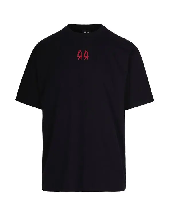 44 LABEL GROUP T-shirts - Black+44 High Risk Red