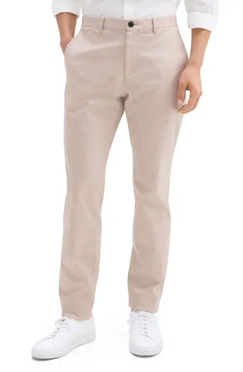 Theory Zaine Hanson Stretch Cotton Blend Pants - Earl Gray