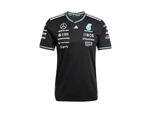 Adidas Mercedes Amg Petronas Formula One Team Driver Authentic Jersey - Black/white