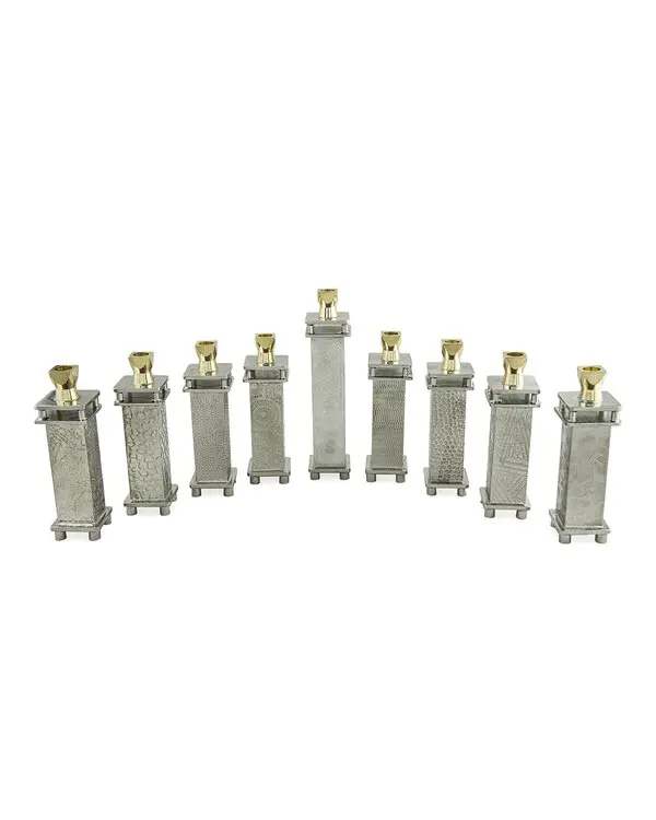 JOY STEMBER METAL ARTS STUDIO Modular Menorah