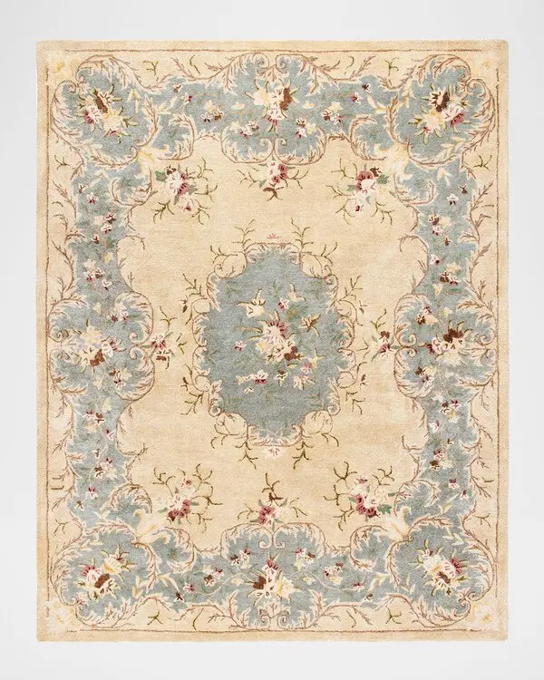 SAFAVIEH Aubusson Hand Tufted Rug, 5' X 8