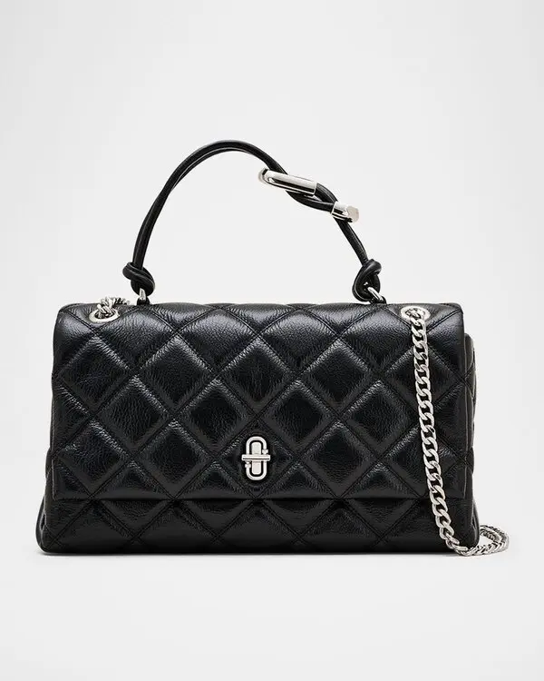 Marc Jacobs Dual Chain Shoulder Bag - Black