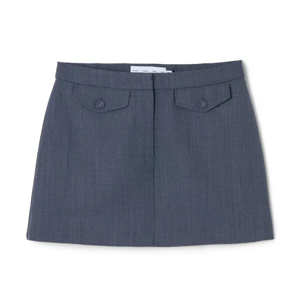 Proenza Schouler White Label Jamison Mini Skirt - Denim