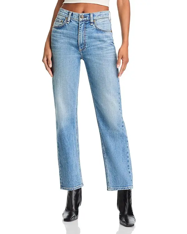 Rag & Bone Harlow Mid-rise Ankle Jeans