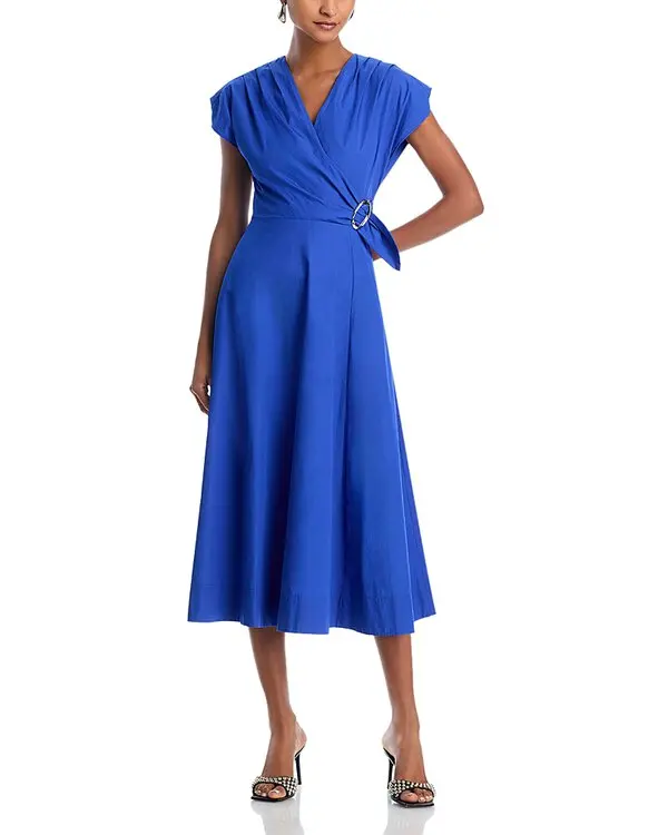 Derek Lam 10 Crosby Aimee Midi Dress - Topaz
