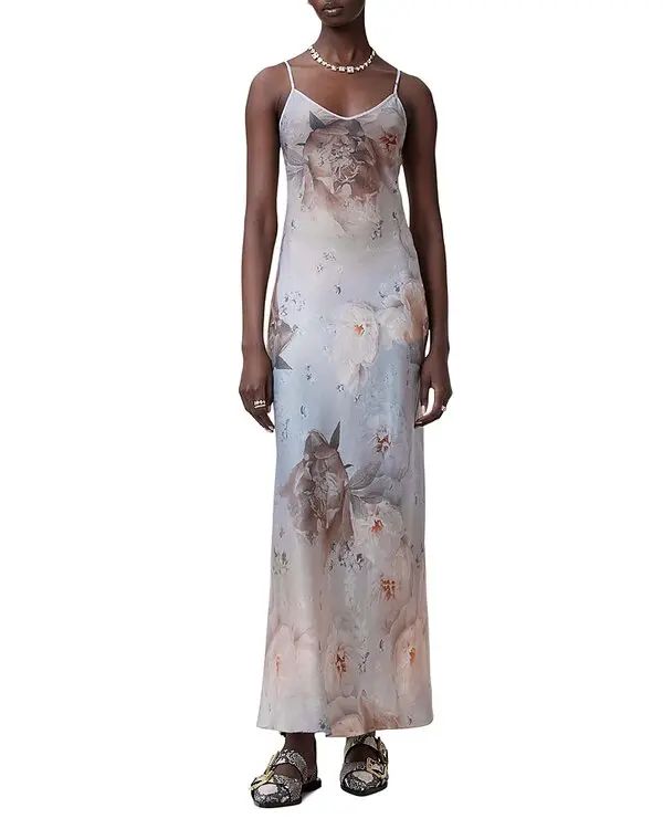 All Saints Bryony Printed Maxi Dress - Bloom Soft