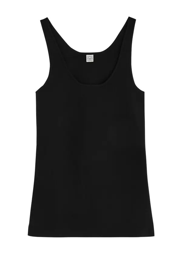 TOTÊME Stretch-knit Tank - Black