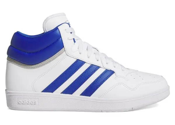 Adidas Hoops 4.0 Mid High-top Sneakers - Cloud White/royal Blue/grey Two