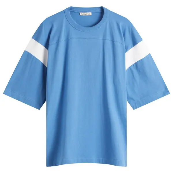 You Must Create Skate T-shirt - Blue/white