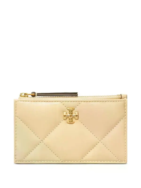 Tory Burch Kira Quilted Wallet - Yellow
