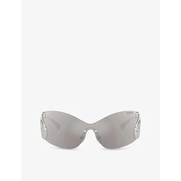 SWAROVSKI Sk7020 Irregular-frame Sunglasses