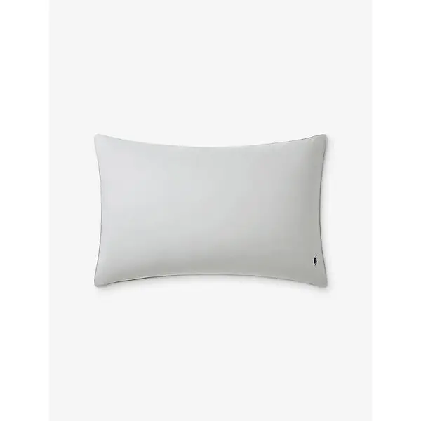 Ralph Lauren Logo-embroidered Cotton Pillowcase 50cm X 75cm - Andover