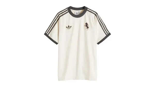 Adidas Juventus Fc Og 3 Stripe T-shirt - Wonder White