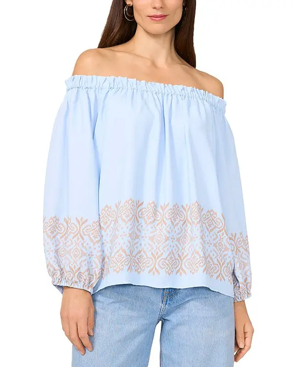 Vince Camuto Off-the-shoulder Top - Frozen