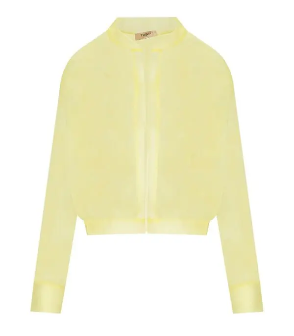 TWINSET Tulle Bomber