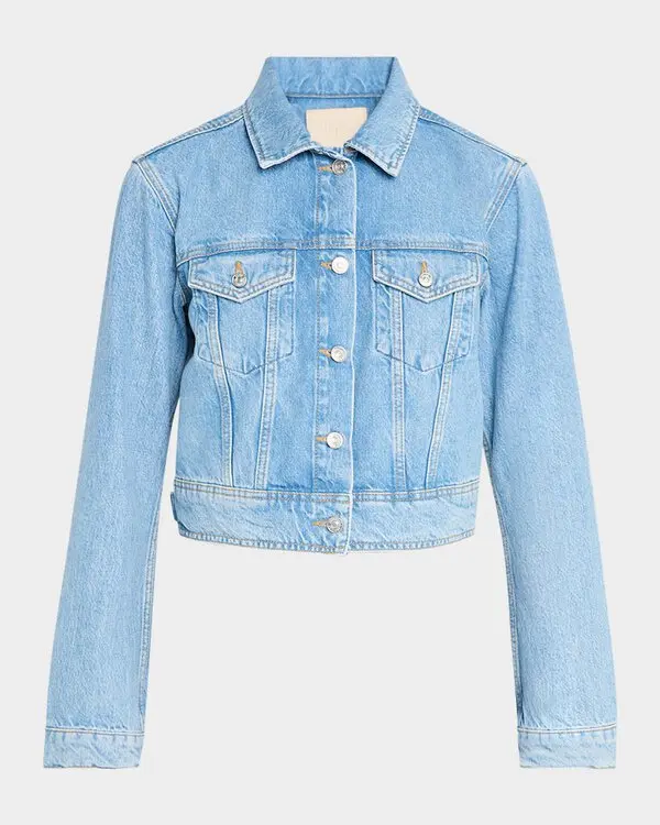 Paige Chantel Denim Trucker Jacket