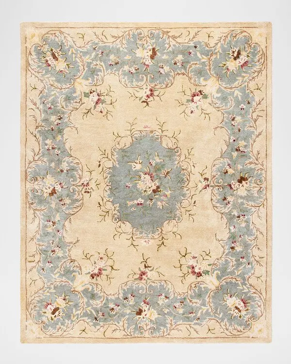 SAFAVIEH Aubusson Hand Tufted Rug, 6' X 9