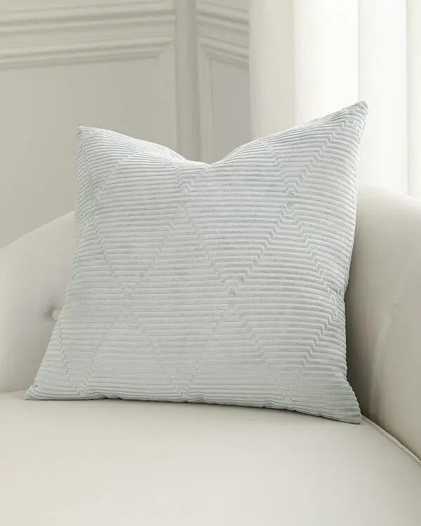 D.V. KAP HOME Outline Decorative Pillow, 24" Square