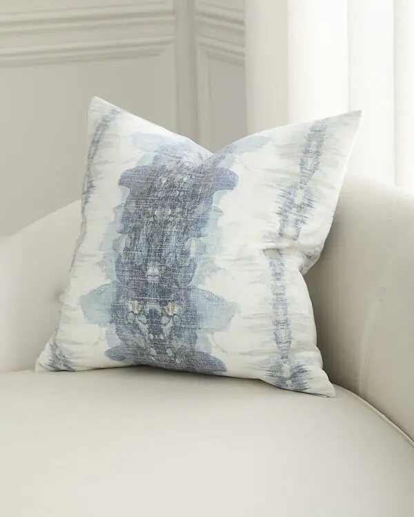 D.V. KAP HOME Lagos Decorative Pillow, 24" Square - Ocean