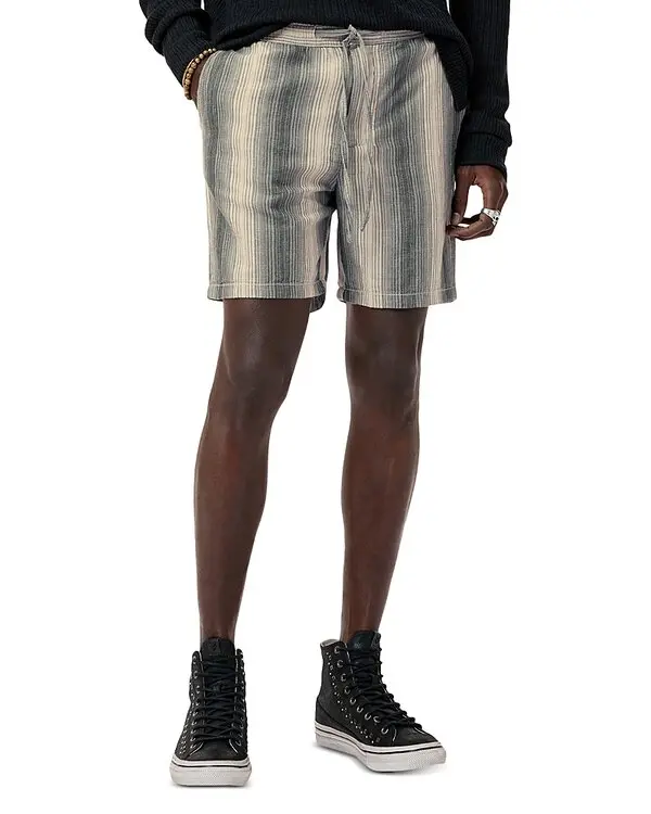 John Varvatos David Drawstring Shorts - Moss