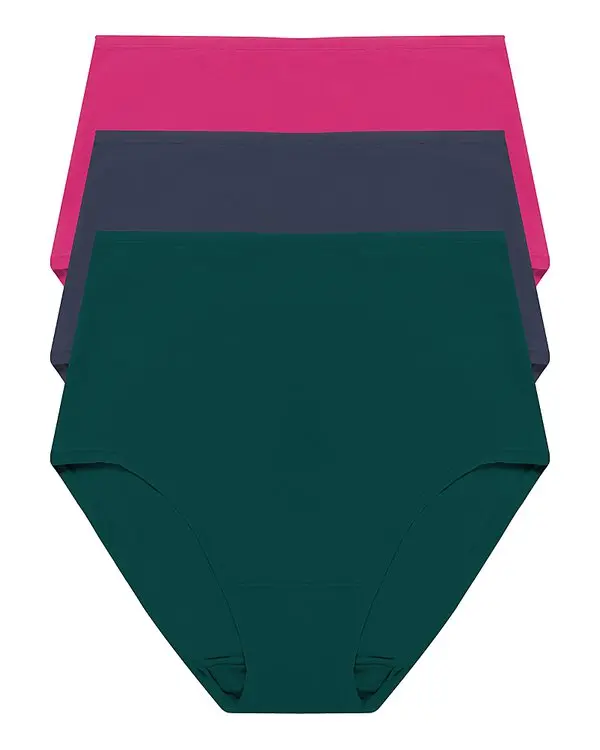 Natori Bliss Bare High Waisted Brief - Elm/vintage Navy/sakura
