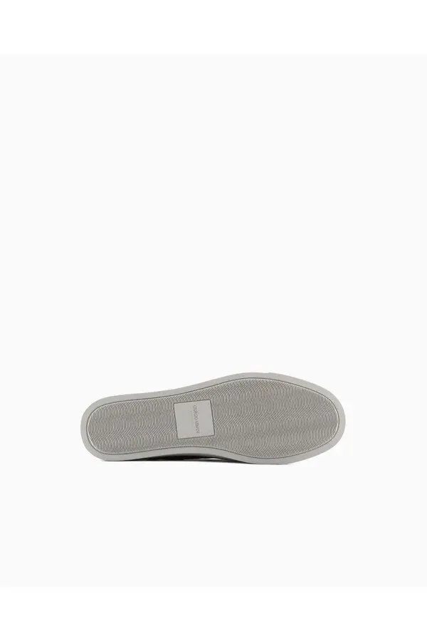 Giorgio Armani Galleria 3 Suede Slip-ons - Red