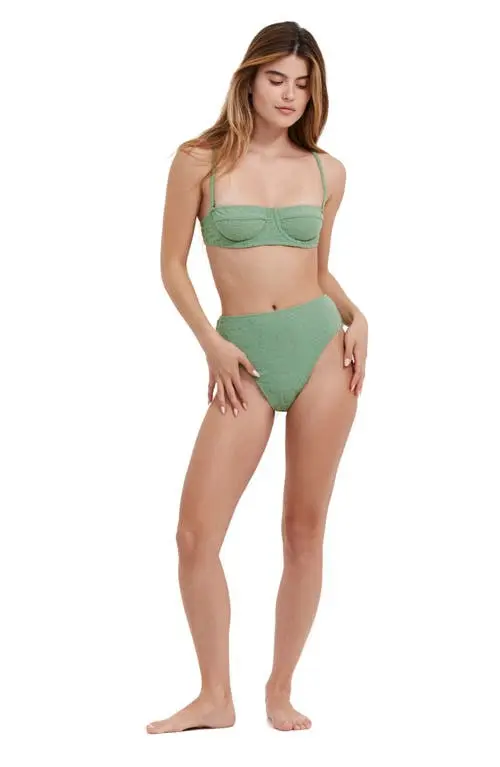 GOTTEX Spring Days Textured Underwire Bikini Top