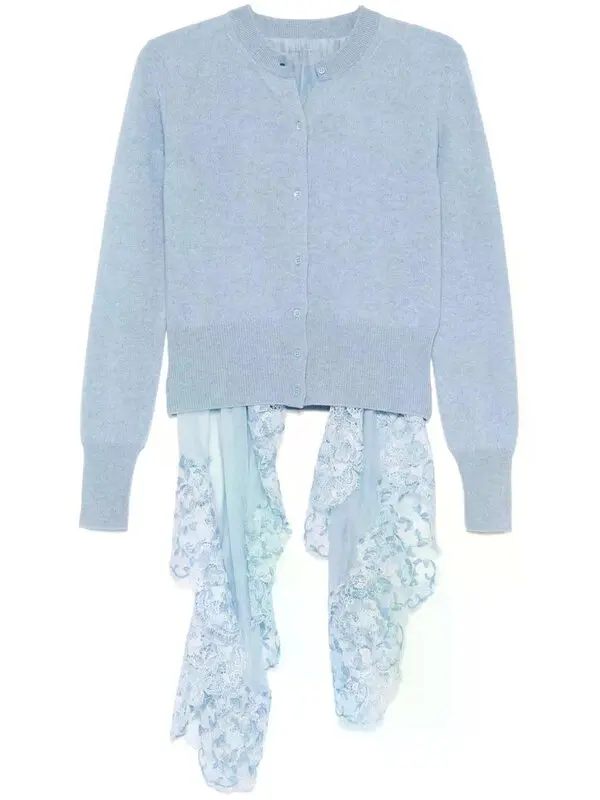 Ermanno Scervino Scarf-detail Cardigan