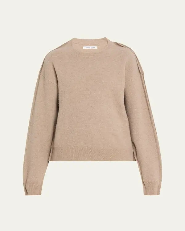 AISLING CAMPS Sculpted Merino Wool Pullover