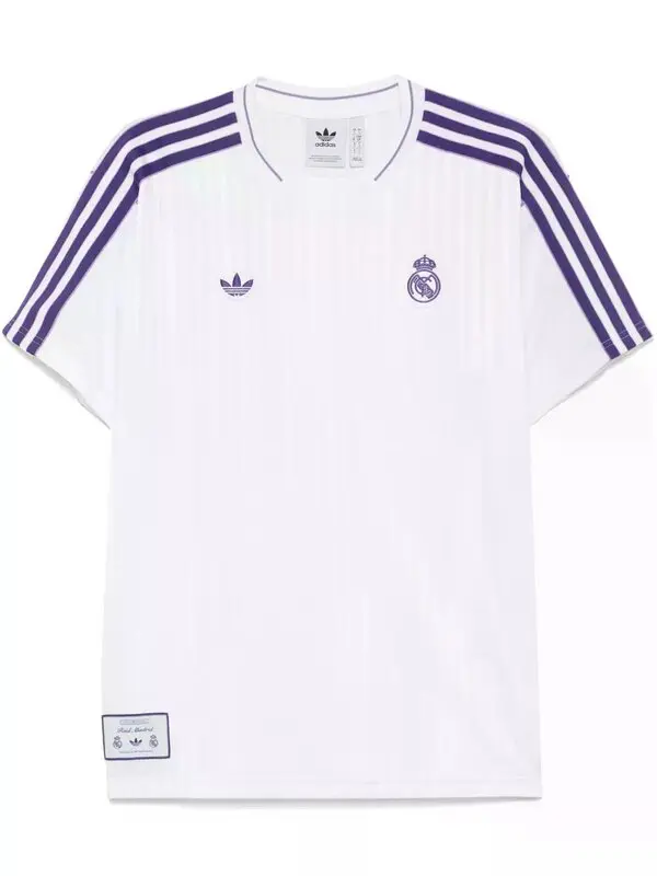 Adidas Real Madrid Terrace Icons Jersey - White