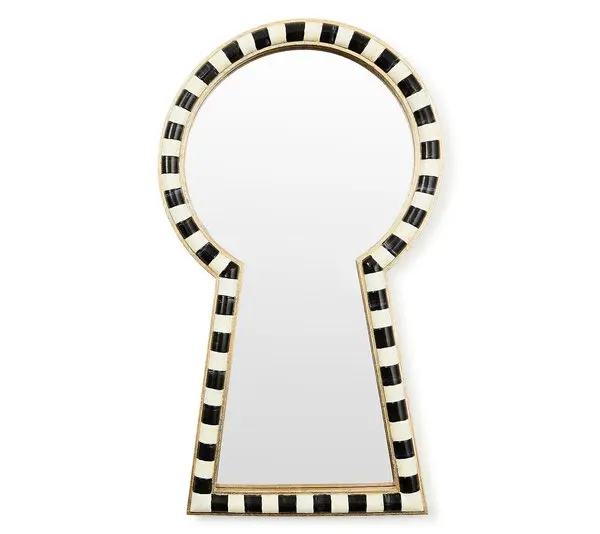 MACKENZIE-CHILDS Keyhole Small Wall Mirror