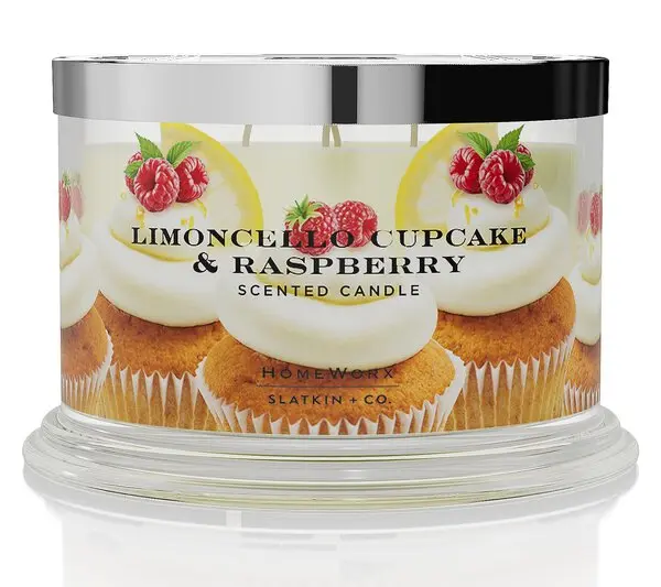 HOMEWORX BY SLATKIN + CO. 18oz Limoncello Flank R Candle