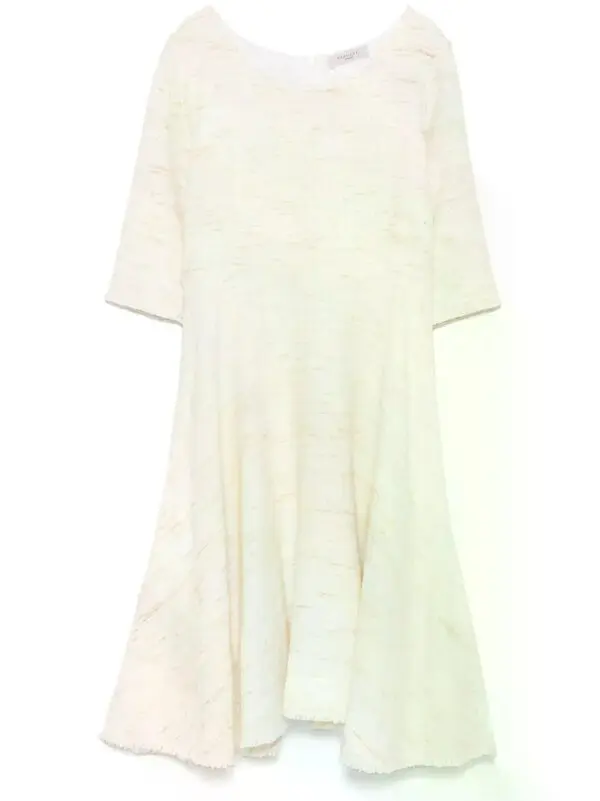 CHARLOTT Flared Midi Dress - Neutrals